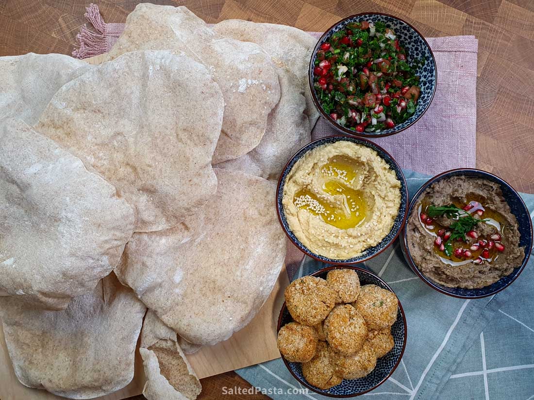 Pita Bread - SaltedPasta